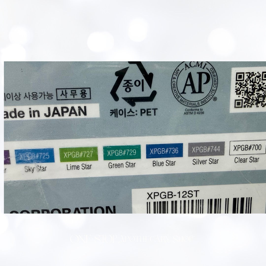 Sakura GELLY ROLL Stardust Gell Ink Pens 0.5mm Set of 12 – One Stop ...